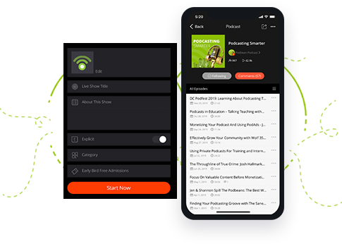 Live streaming | Create your own audio livestream in minutes | Podbean.com