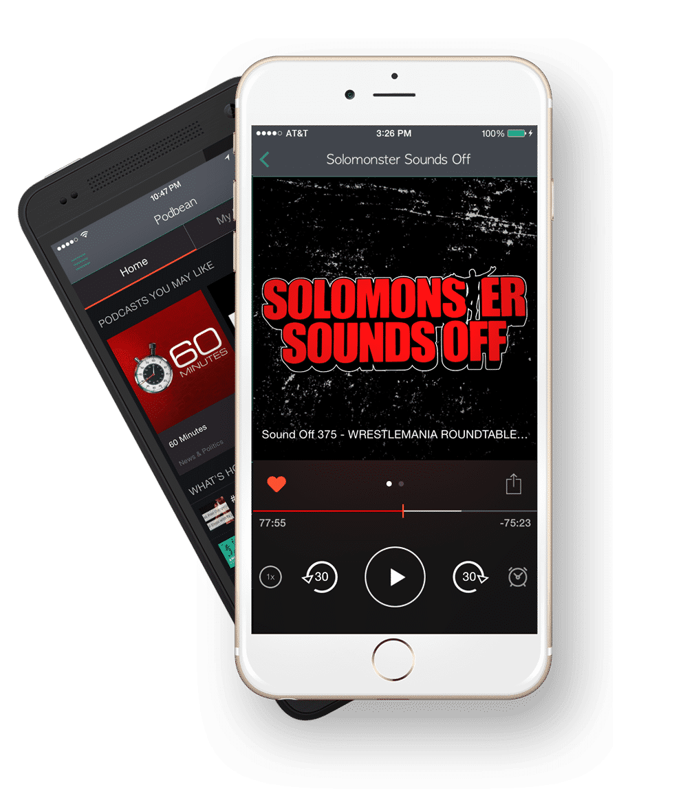 Podcast iphone and android mobile app | Podbean